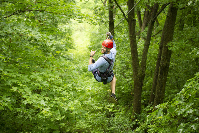 Wisconsin's Top Zipline Canopy Tour | Lake Geneva Ziplines & Adventures